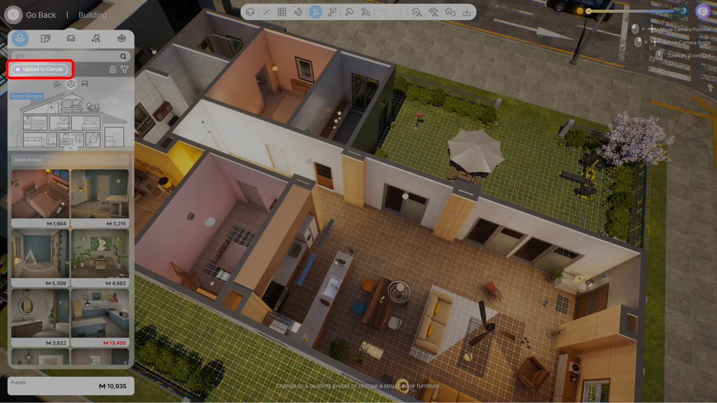 如何將我的作品上傳到 Canvas？ – inZOI Help Center